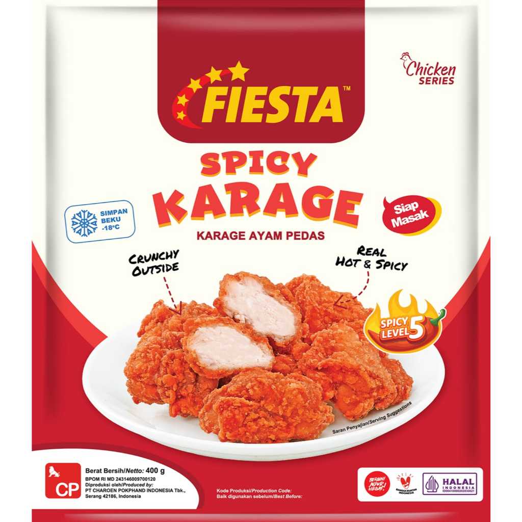 Jual Fiesta Ayam Karage (Fiesta Karage Daging Ayam Olahan) | Shopee ...