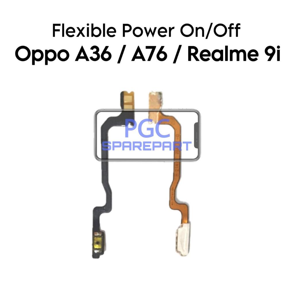Jual Flexible Konektor Power On Off Oppo A36 / A76 / Realme 9i / PESM10 / CPH2375 / RMX3491 ...