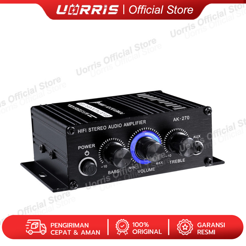 Jual UORRIS AK270 Power Amplifier Bluetooth Mobil Digital Amplifiers ...