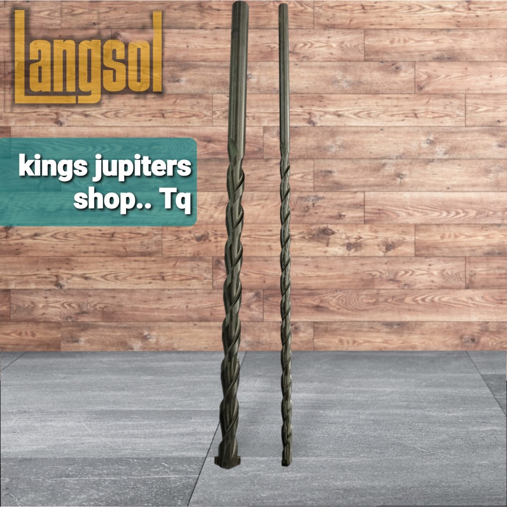 Jual ECER Mata bor beton PANJANG 30CM 6mm 8mm 10mm 12mm 14mm 16mm ORI ...