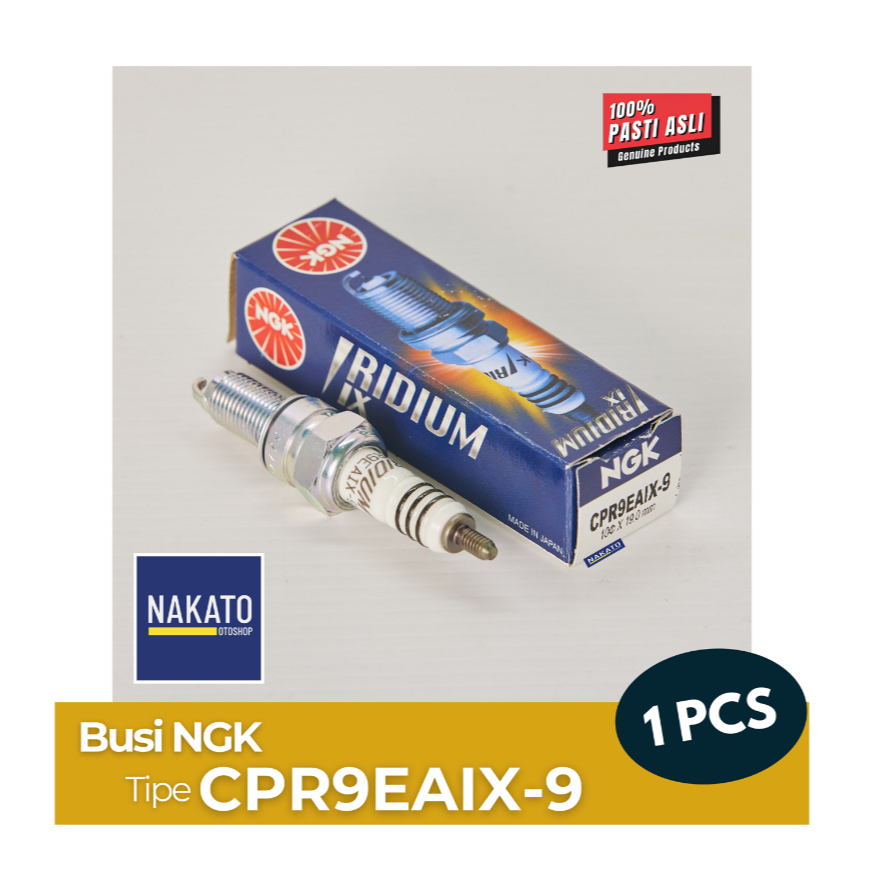 Jual [SATUAN] Busi NGK CPR9EAIX Iridium racing Beat Vario Scoopy Spacy CB150R CBR 150 Mega Pro ...