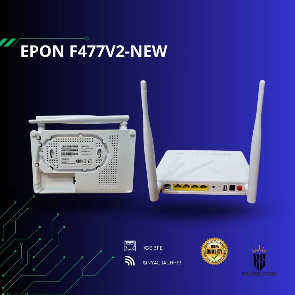 Jual ZTE - EPON F477V2 NEW suppport vsol, hioso dan epon dan lainnya ...