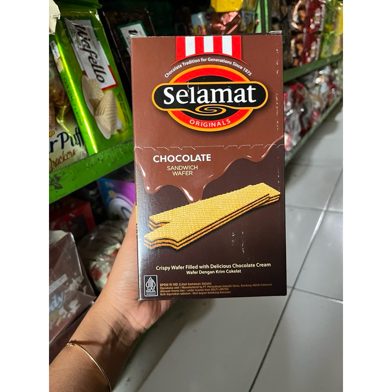 Jual Wafer Selamat wafer cokelat | Shopee Indonesia