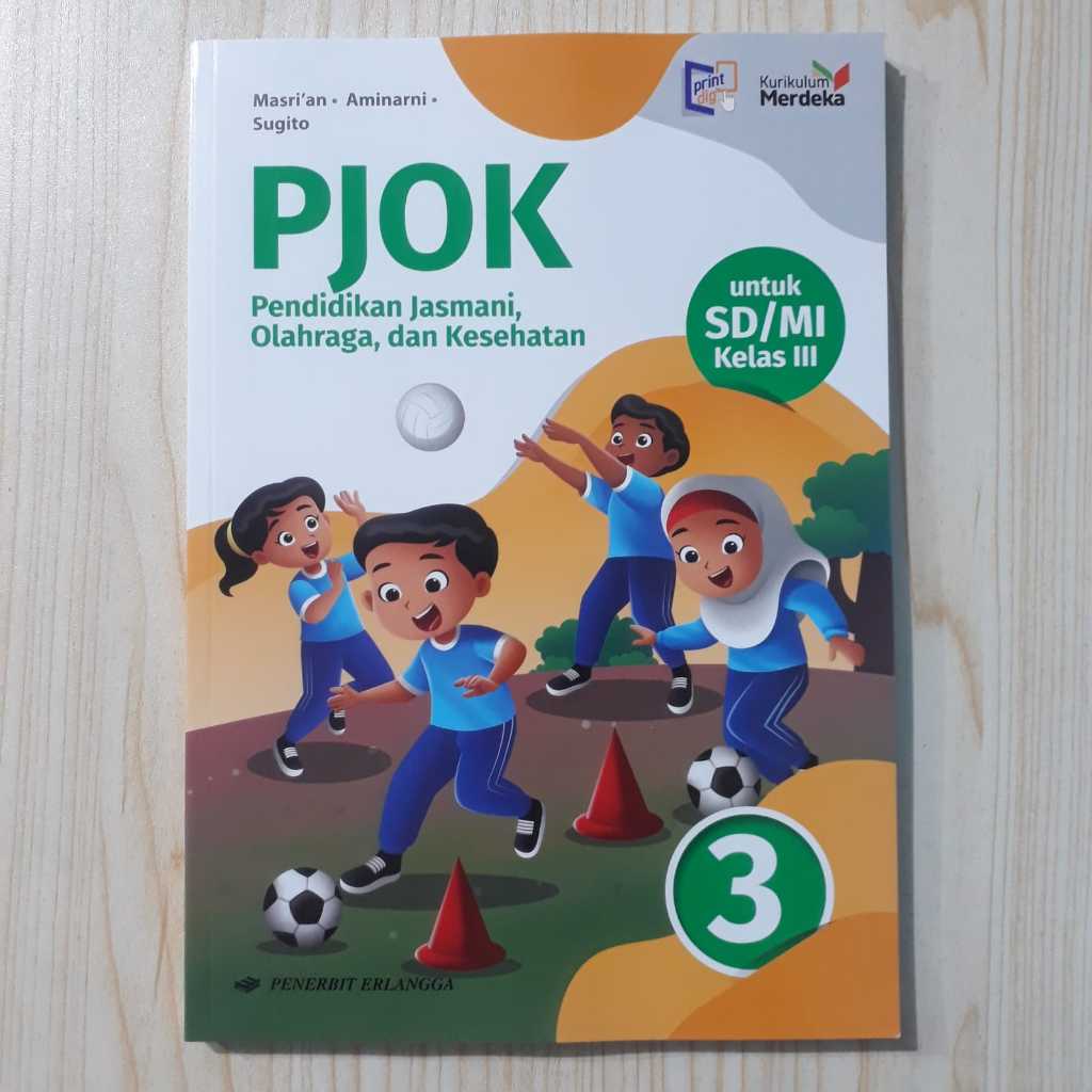 Jual PJOK KELAS 3 SD PENERBIT ERLANGGA KURIKULUM MERDEKA | PENJASKES ...