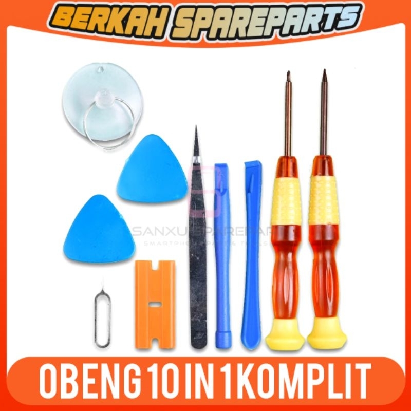 Jual OBENG SET 10 IN 1 TOOLSET OBENG HP KOMPLIT | Shopee Indonesia
