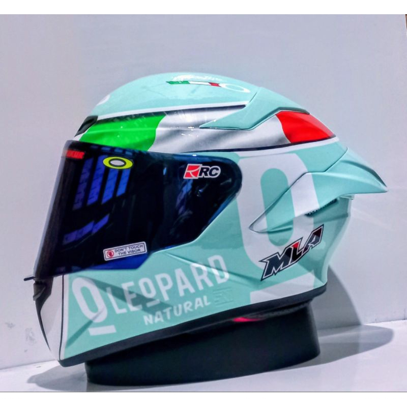 Jual Helm Full Face MLA Crypton Ttc Motif MLA paket ganteng Visor ...