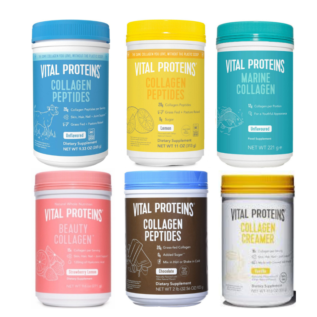 Jual Vital Proteins Collagen Peptides / Unflavoured Marine Strawberry ...