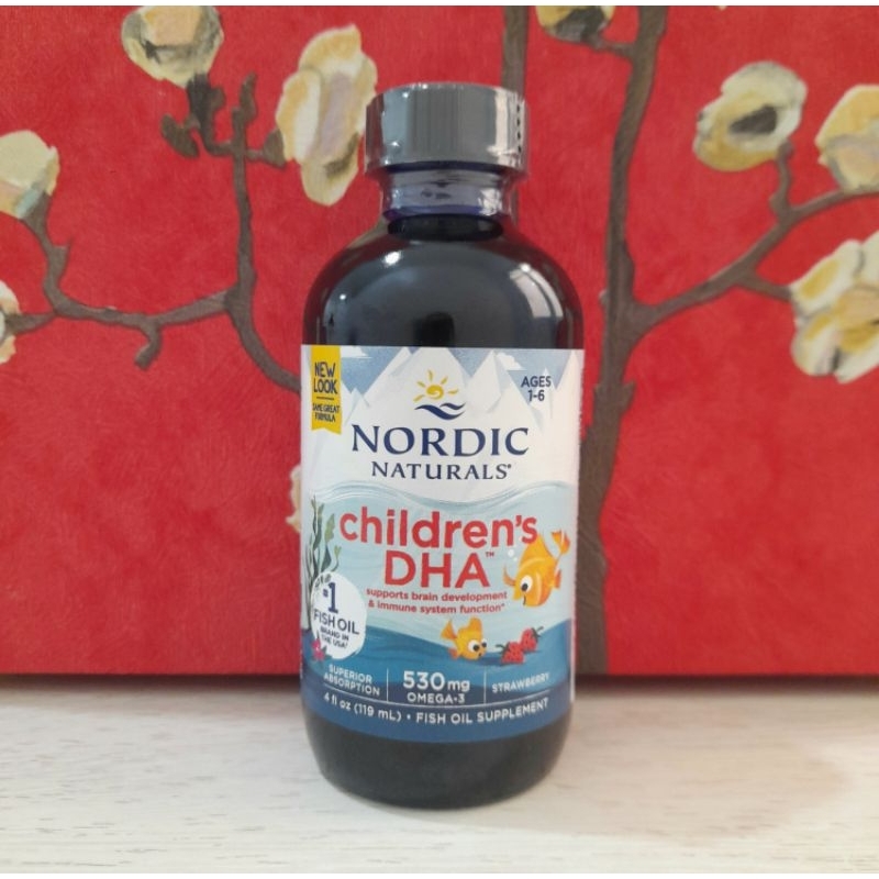 Jual Nordic Naturals Children's DHA Vitamin Otak Anak 119 ml Ori USA | Shopee Indonesia