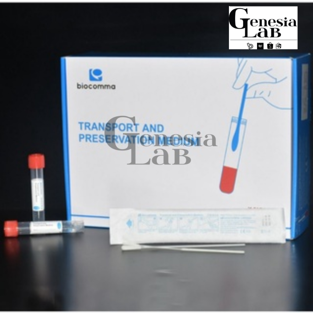 Jual VTM Non-Inactivated Biocomma Cairan Merah Virus Transport Medium ...