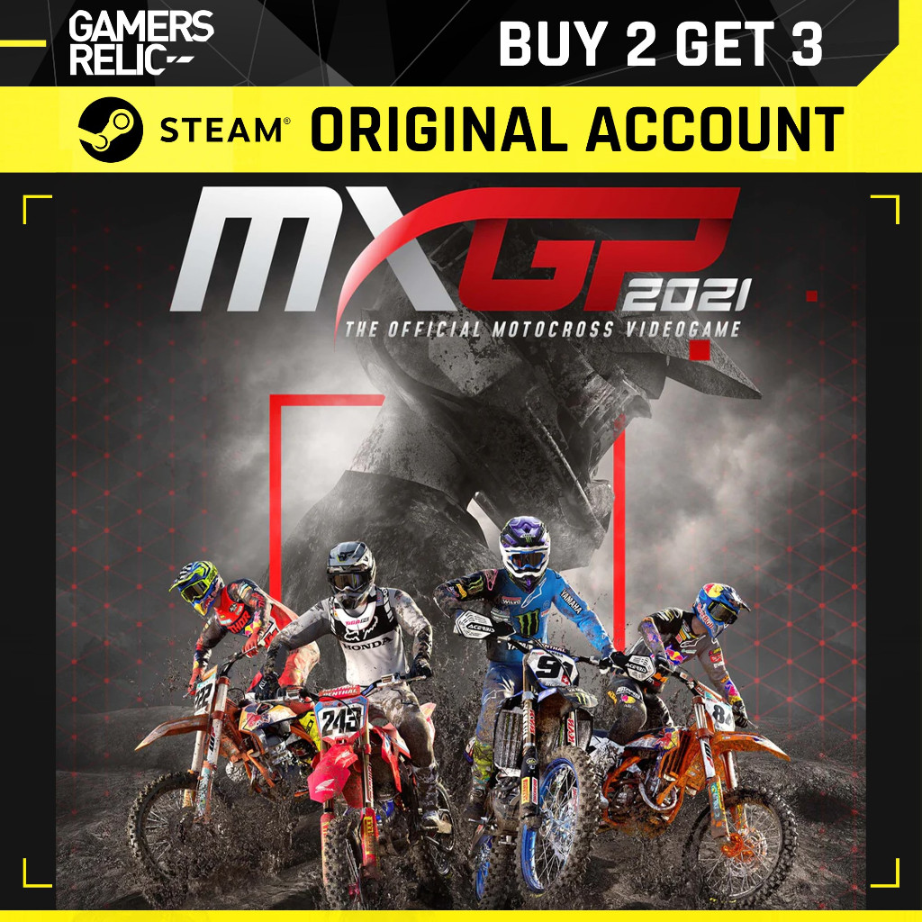 Jual MXGP 2021 The Official Motocross Videogame PC Original | Shopee ...