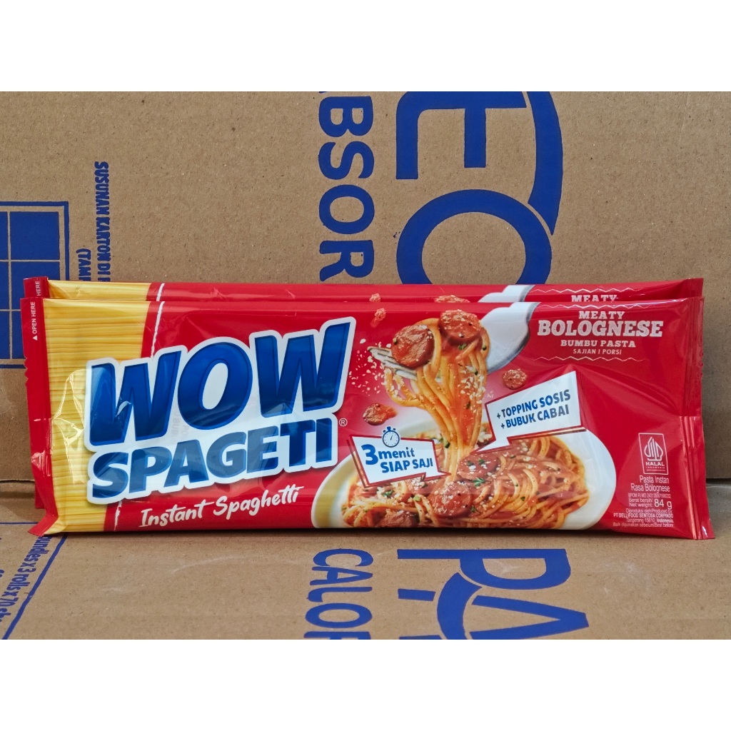 Jual WOW Spageti Pasta Spaghetti Instan | Shopee Indonesia