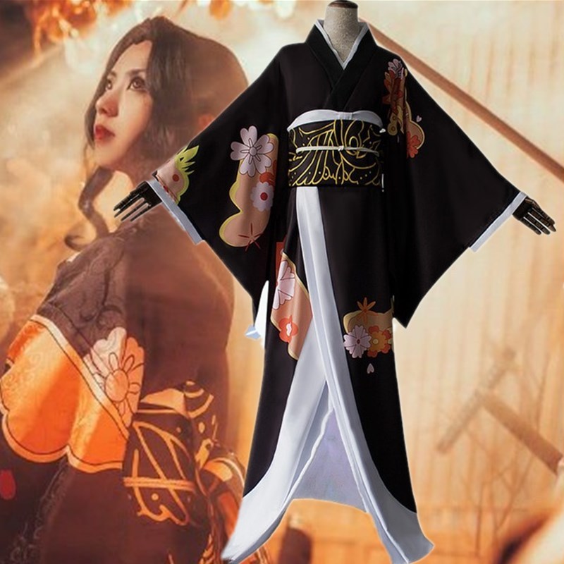 Jual Demon Slayer cosplay Kibutsuji Muzan cosplay costume and Kibutsuji ...
