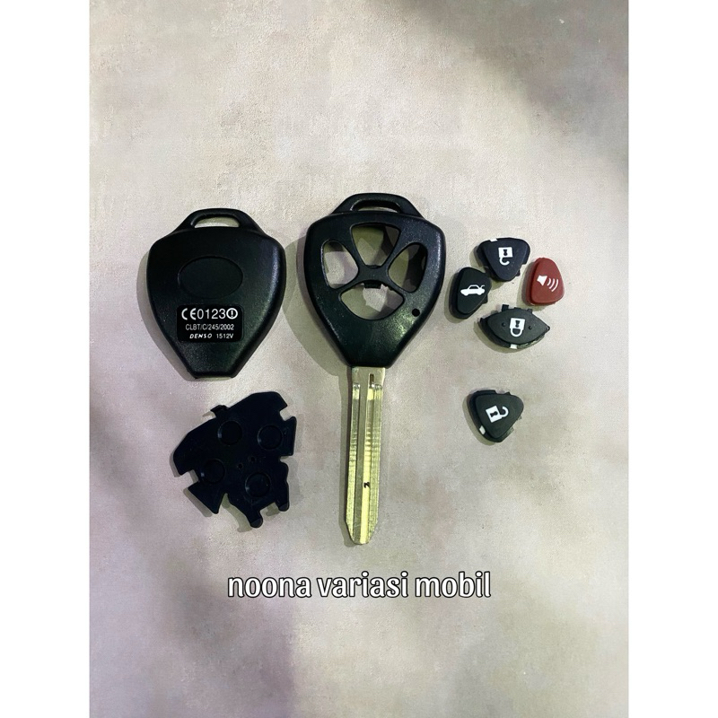 Jual Casing Kunci Mobil innova fortuner lama 4 tombol | Shopee Indonesia