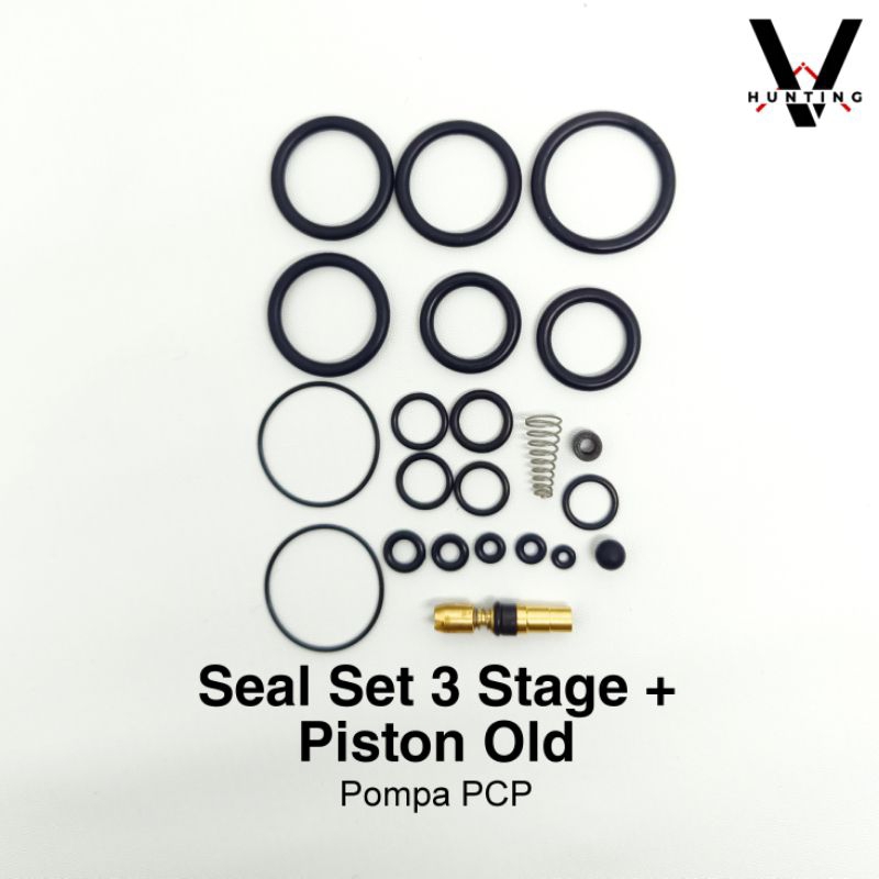 Jual Sparepart pompa PCP, Seal pompa PCP 3 stage, piston pompa PCP ...