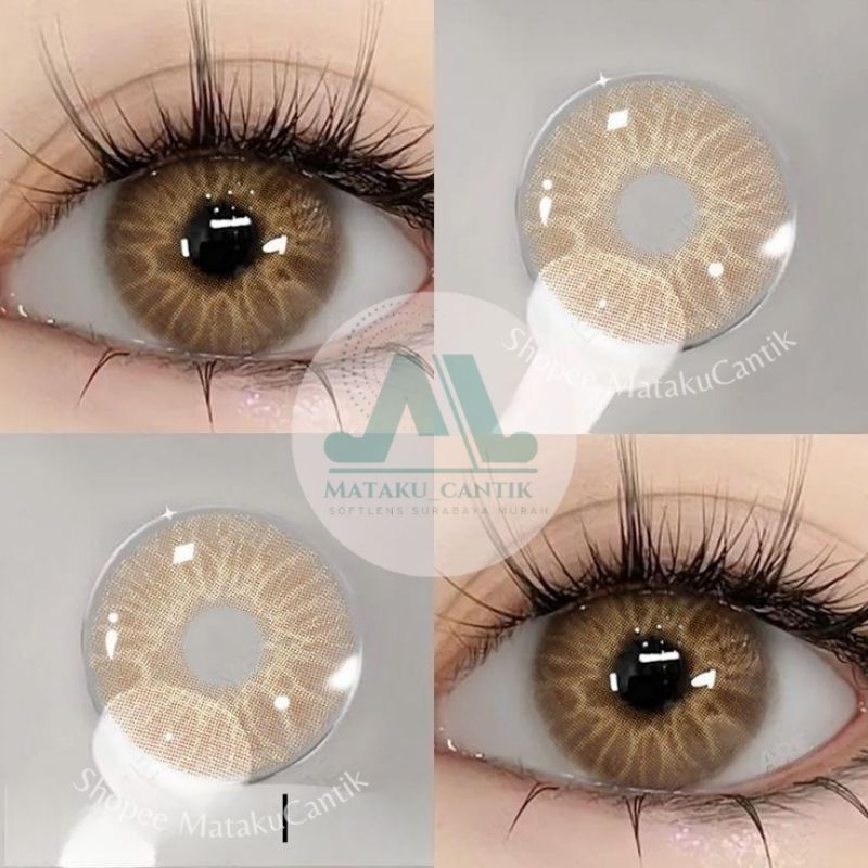 Jual Softlens Premium Hitam Pekat Barbie Diameter 16 mm | Softlens ...