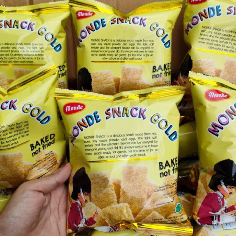 Jual Snack Monde gold 30gr ecer satuan | Shopee Indonesia