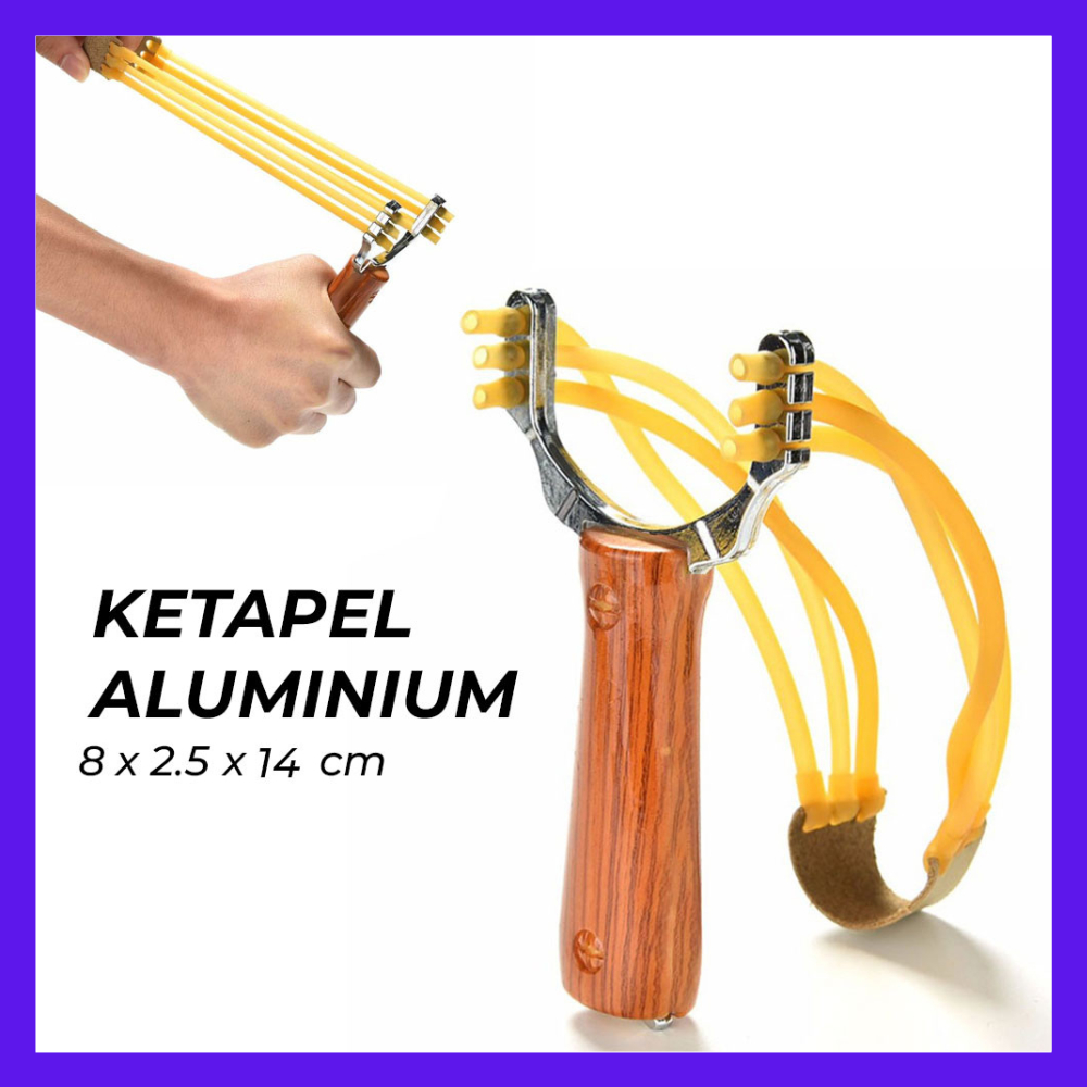 Jual Katapel Berburu Slingshot Aluminium Alloy Ketapel Berburu ...