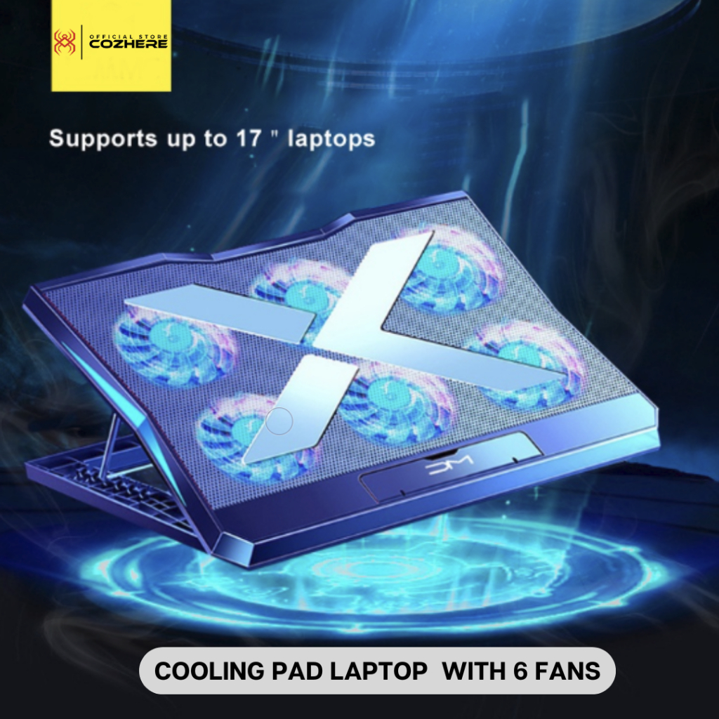 Jual Cooling Pad Laptop Kipas Laptop Cooler Gaming Stand Alas Laptop ...
