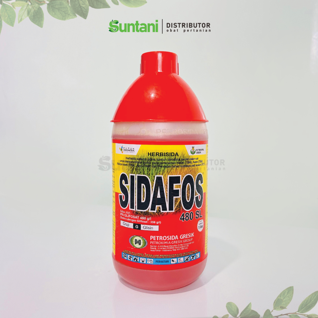 Jual Sidafos 1 liter - Herbisida Sistemik ( racun rumput paling ampuh ...