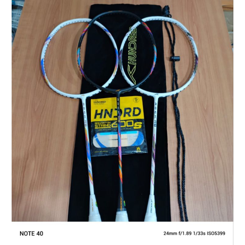 Jual Raket Badminton Hundred Rock R8 (ORIGINAL) | Shopee Indonesia