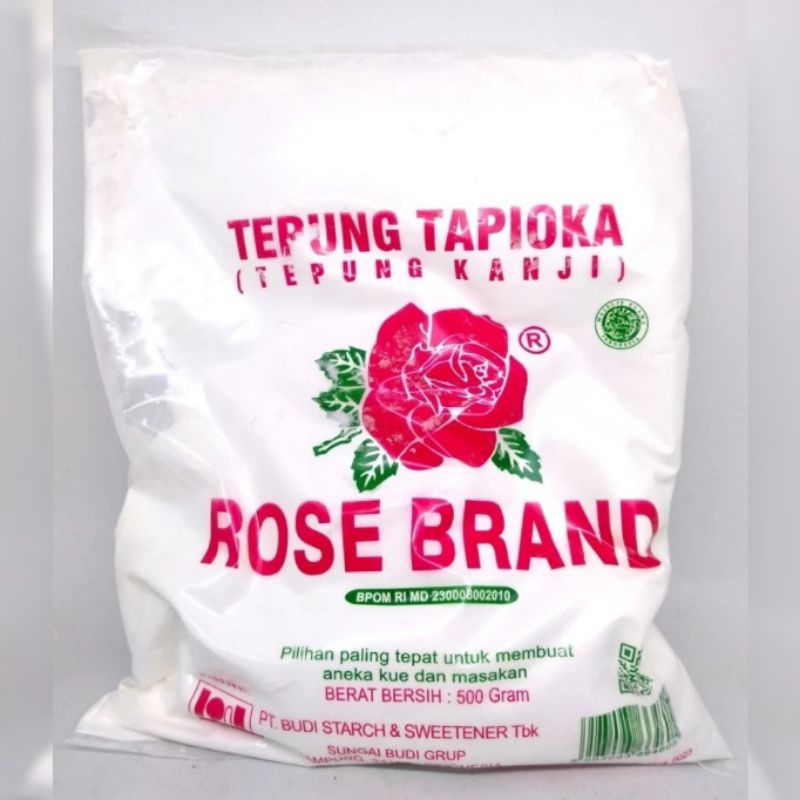Jual Tepung Tapioka ROSE BRAND Kemasan 500grm | Shopee Indonesia