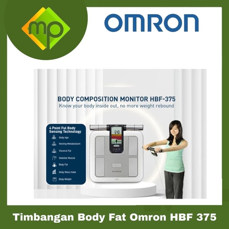 Jual OMRON HBF-375 Karada Scan Body Composition Monitor | Shopee Indonesia