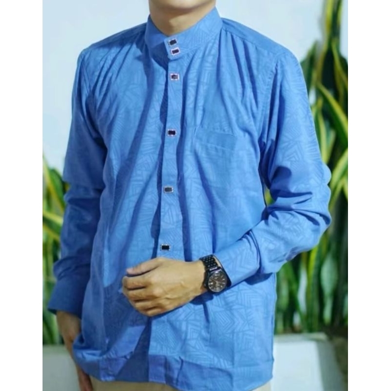 Jual kemko sultan embos kemeja koko kemko koko sultan | Shopee Indonesia