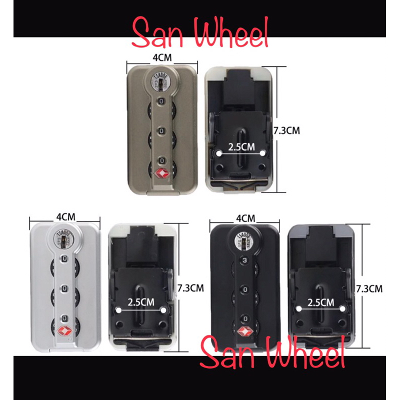 Jual TSA lock 006 kunci koper Rimowa | Shopee Indonesia