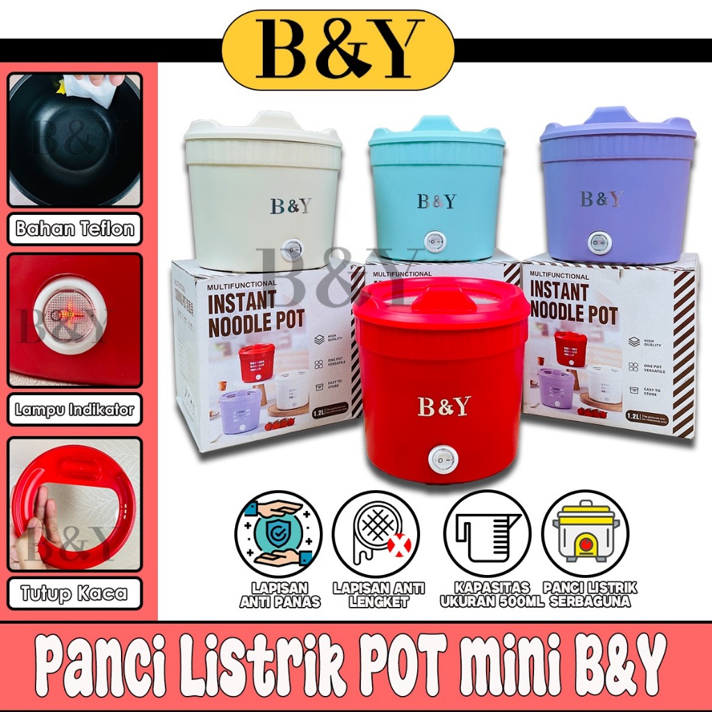 Jual Panci Listrik Portable Serbaguna 16cm Anti Lengket Mini Rice ...