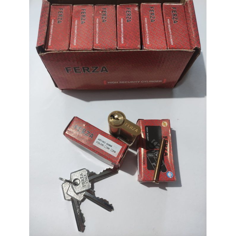 Jual FERZA/ Kunci silinder / pintu besi / pintu kayu / pintu Harmonika ...