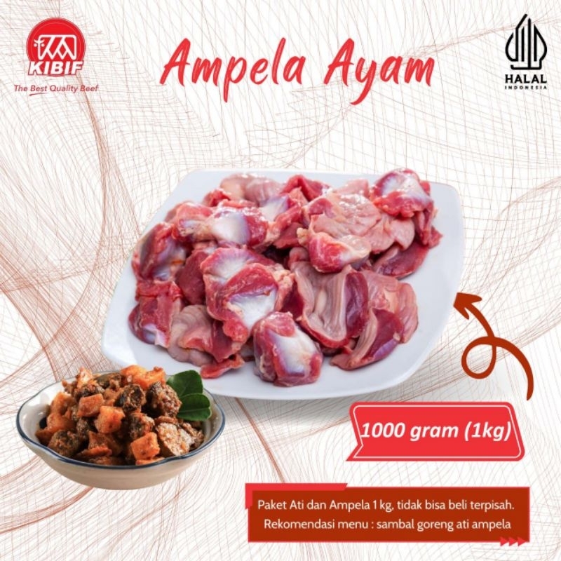 Jual Ampela Ayam 1kg | Shopee Indonesia