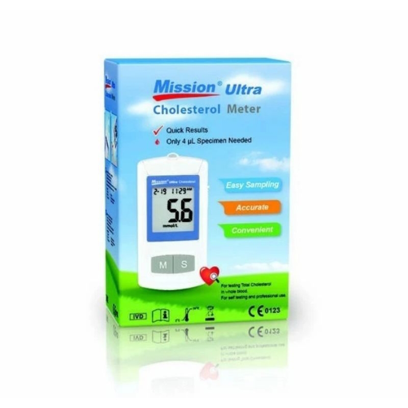Jual Alat cek colestrol MISSION ULTRA | Shopee Indonesia