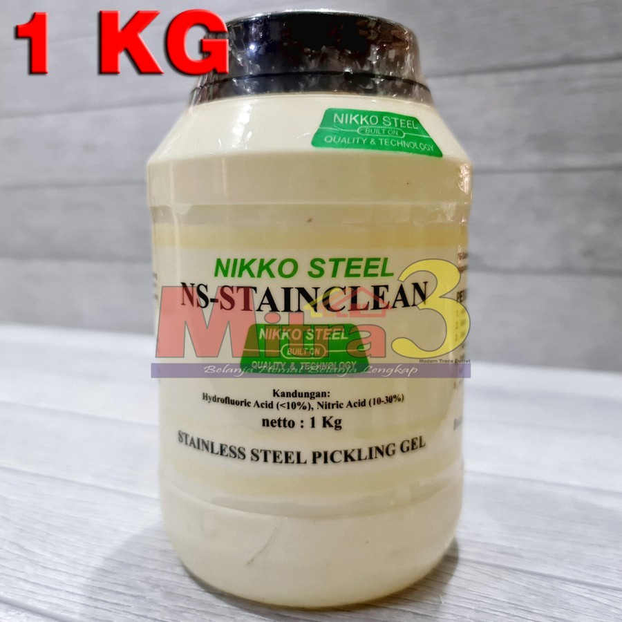 Jual Gel Pembersih Stainless NIKKO NS-STAINCLEAN 1 KG / Stain Clean ...