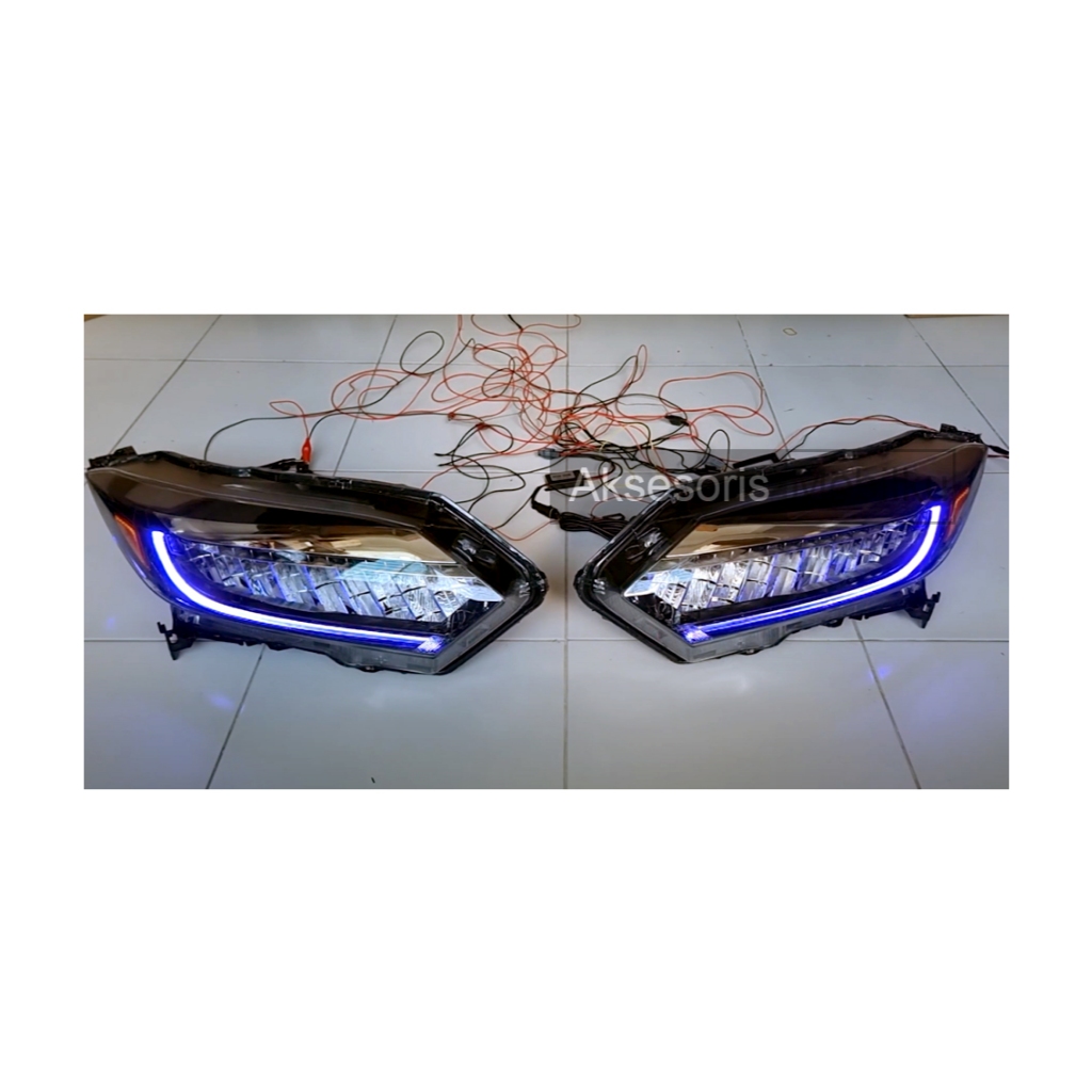 Jual Headlamp HRV Full Led 15 - 18 Welcome Light Running Facelift ...