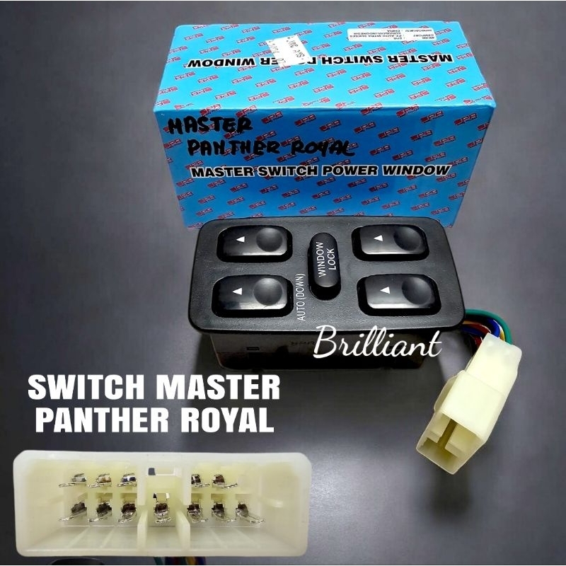 Jual Master dan Anakan Switch Power Window - PANTHER ROYAL OLD / Kotak ...