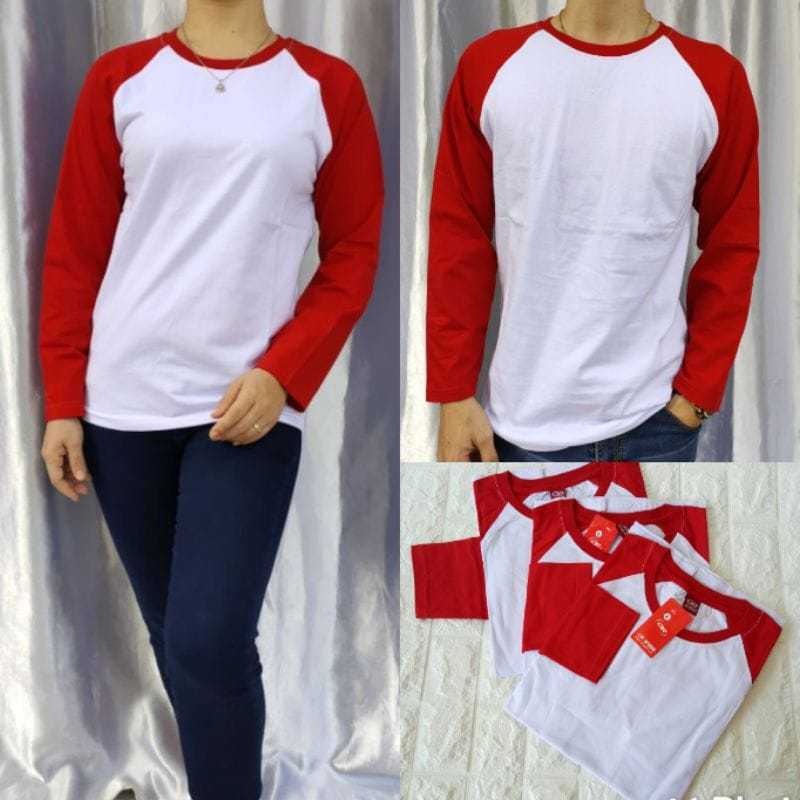 Jual Kaos Merah Putih Kemerdekaan Indonesia || Kaos Raglan HUT RI ...