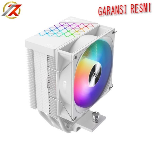 Jual PCCOOLER R400 ARGB WHITE Tower CPU Cooler - 4 Full Black Nickel ...