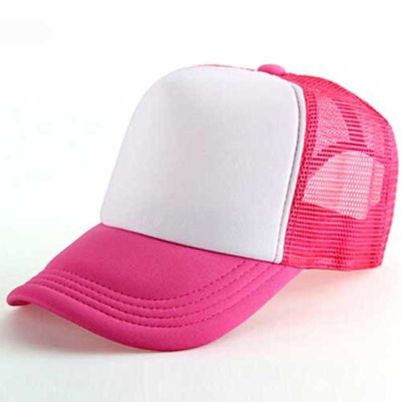 Jual Best Promo Topi Trucker Jaring Warna Pink Putih | Shopee Indonesia