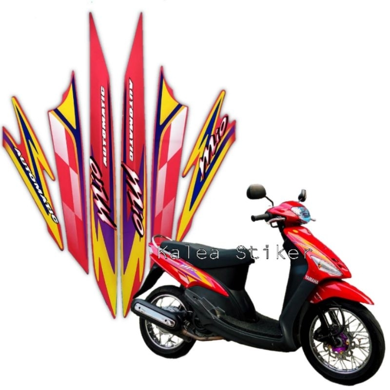 Jual STRIPING STIKER LIS LES POLET BODY MOTOR YAMAHA MIO SPORTY MIO ...