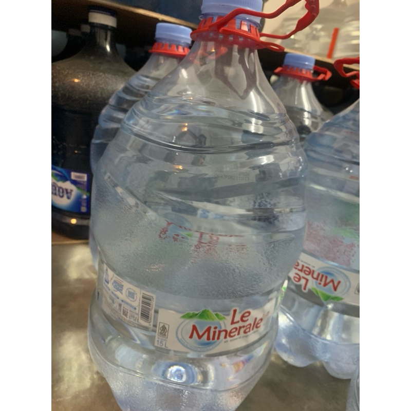 Jual LE MINERALE GALON 15 Liter + isi | Shopee Indonesia