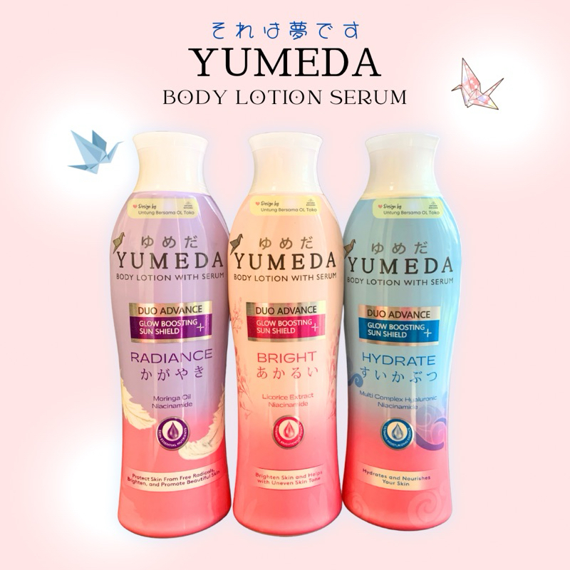 Jual ️UB ️YUMEDA BODY LOTION 180ml | Shopee Indonesia