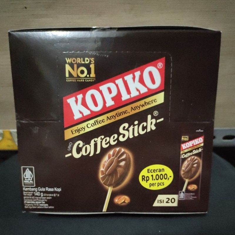 Jual KOPIKO COFFEE STICK 1BOX ISI 20 PCS | Shopee Indonesia
