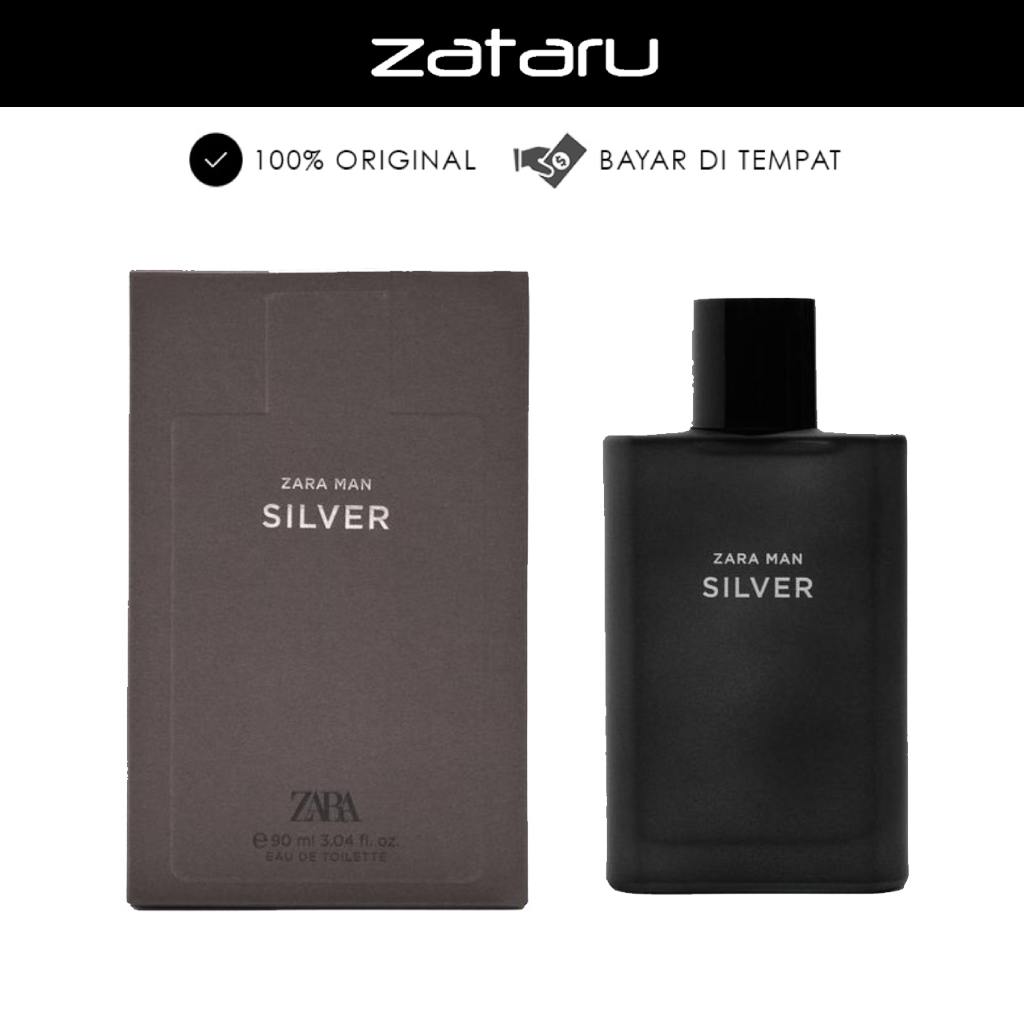 Jual Zara Silver Man EDT - 90 ML | Shopee Indonesia