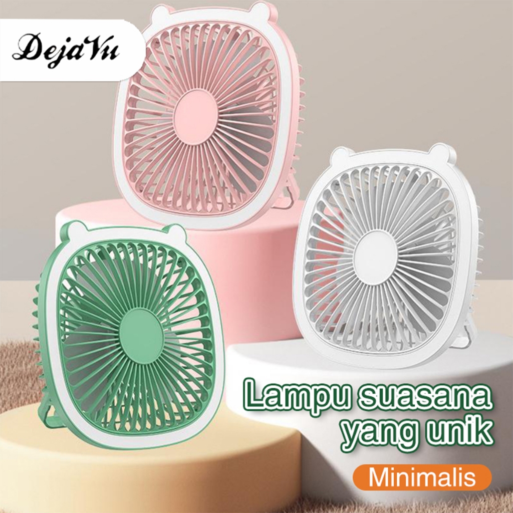 Jual Dejavu Kipas Portabel Kipas Mini Kipas Kecil-Putih HEG301 | Shopee ...