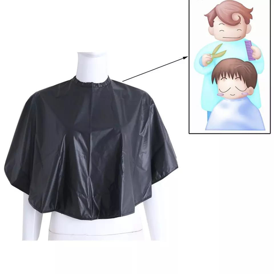 Jual Cape Cat Rambut Hitam KIP Semir Rambut KAIN KEP PENUTUP Transparan ...
