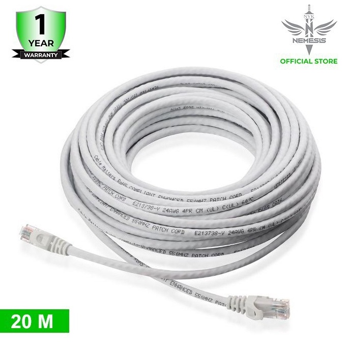 Jual KODE P25E Kabel LAN NYK UTP Cat 6 RJ45 2 Meter | Shopee Indonesia