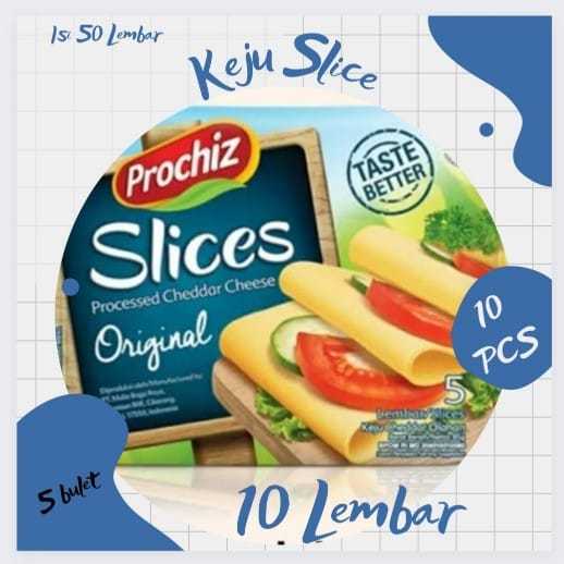 Jual Keju Prochiz Slice - Keju Prochis Slice isi 10 Lembar | Shopee ...