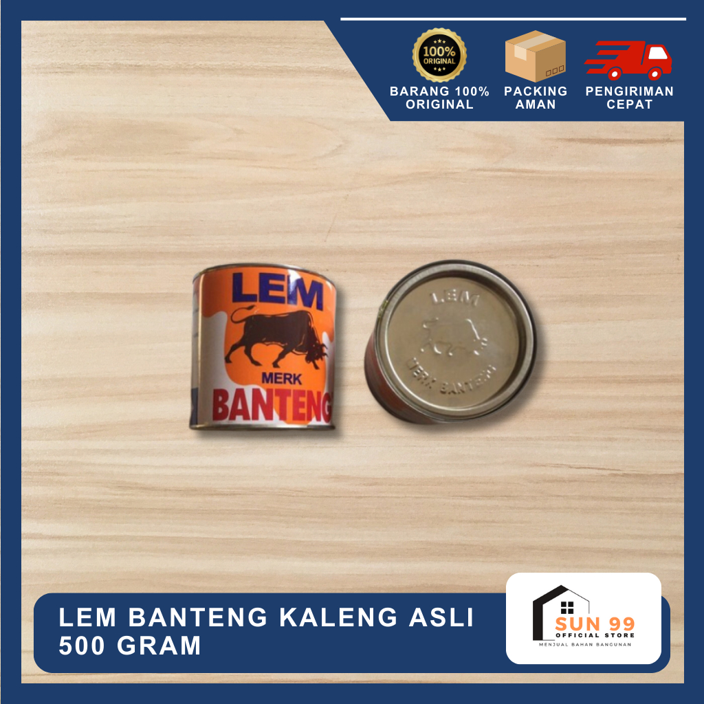 Jual Lem Banteng Kaleng Asli 500 Gram | Shopee Indonesia