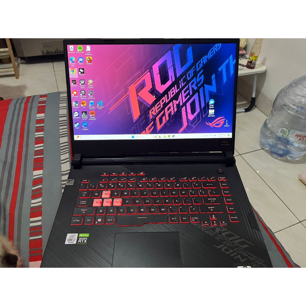 Jual Jual ASUS ROG STRIX G512LW | 16GB | RTX 2070 8GB | Shopee Indonesia