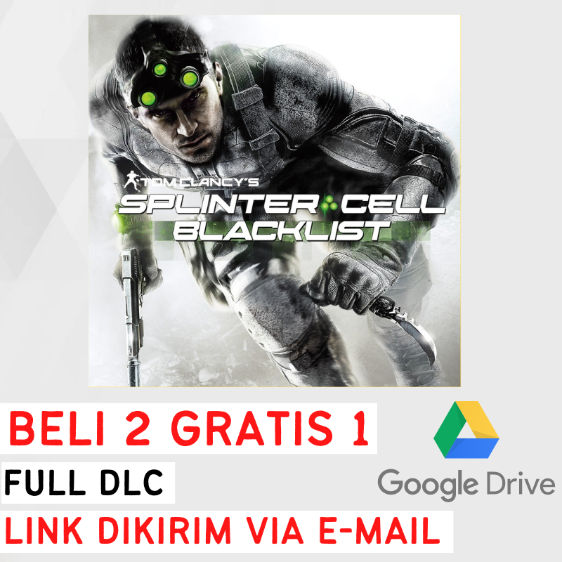 Jual SPLINTER CELL BLACKLIST COMPLETE EDITION - GAME PC - GAME LAPTOP - LINK DOWNLOAD | Shopee ...